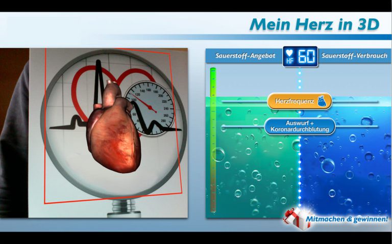 Animated heart - AR - MedicalGraphics