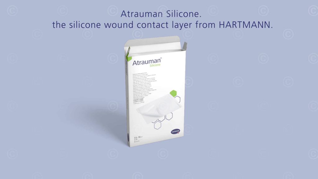 Produktvideo Wundkontaktschicht Atrauman Silicone - MedicalGraphics