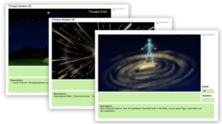 Storyboard for Ipad-App - MedicalGraphics