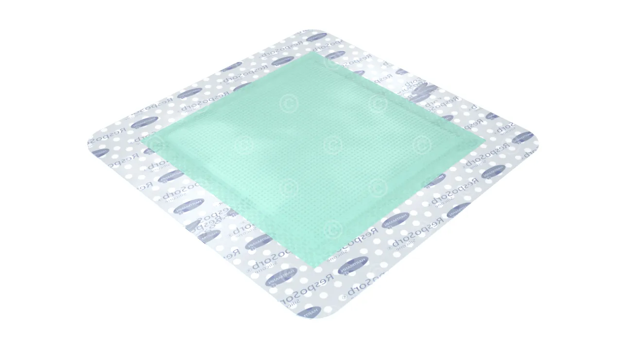 Animation wound dressing RespoSorb - MedicalGraphics