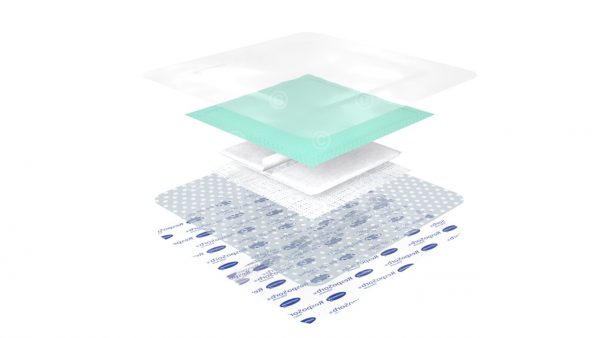 Animation wound dressing RespoSorb - MedicalGraphics
