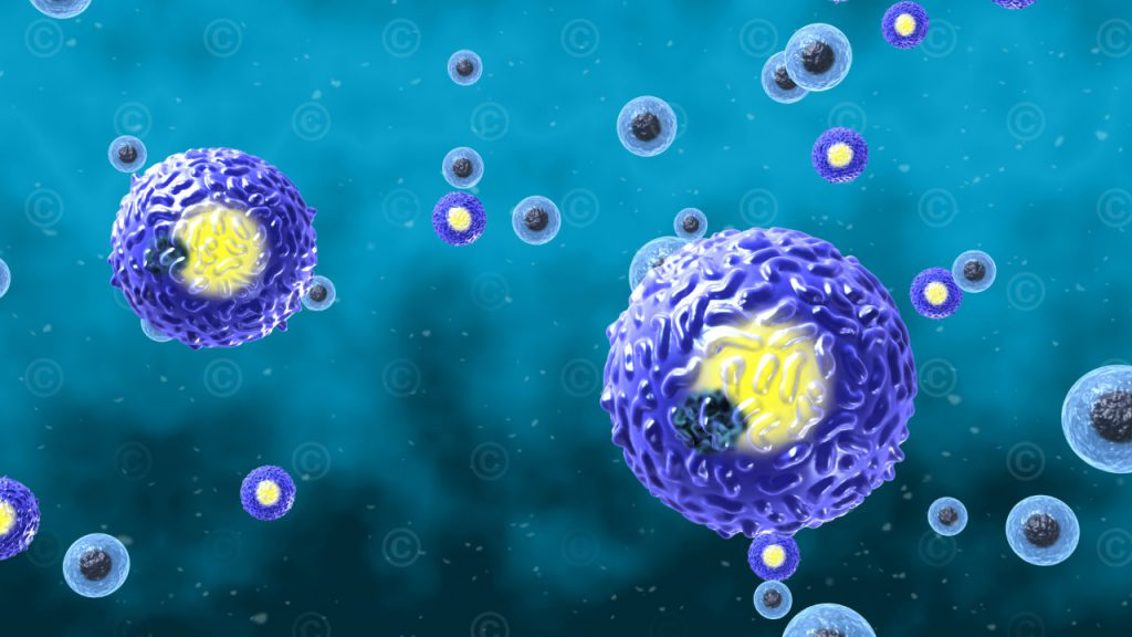 Illustration hyperthermia in cancer immunotherapy - MedicalGraphics