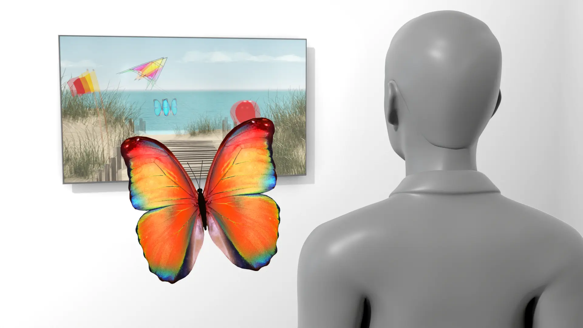 Animation for stereopsis test - optician - MedicalGraphics