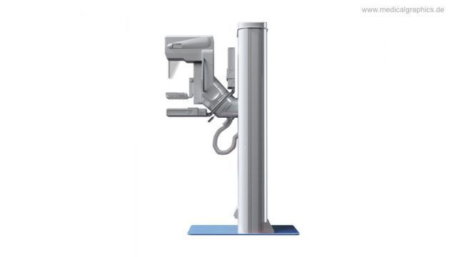 Free illustration Mammography system - side