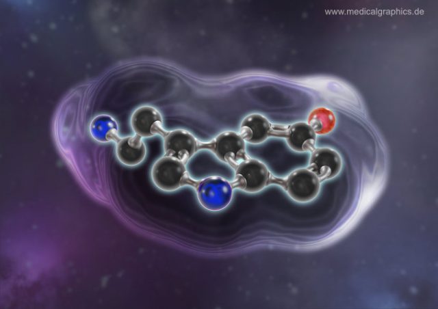 Free illustration Serotonin - purple